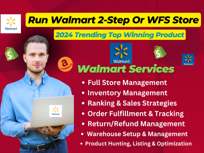 Walmart 2 Step Dropshipping Full Store Management | Upwork