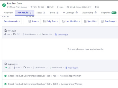 A automation testing website | Upwork