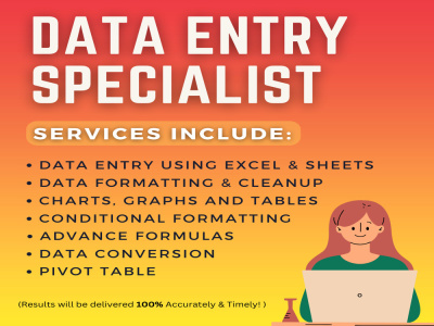 Expert Data Entry Specialist for Efficient and Accurate Project ...