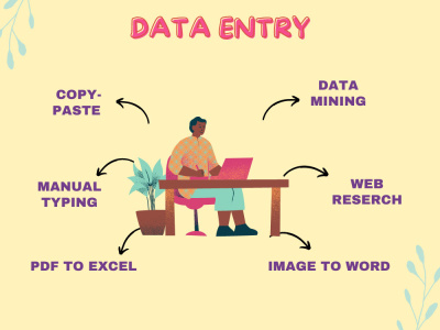 Data entry & document conversion, copy-paste, typing, PDF to Word/Excel. | Upwork
