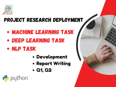 A Research Project development and Deployment for Data Sciecne | Upwork