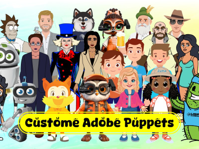 A ready to use Adobe Character Animator Puppet (Professional Rig) | Upwork