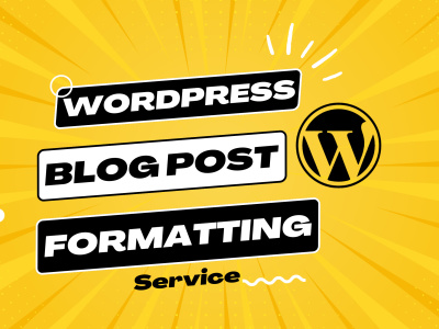 WordPress Post Formatting and Uploading Service | Upwork