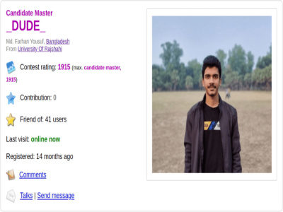Data Structures & Algorithms Problem Solving | Codeforces Candidate Master | Upwork