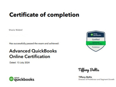 Assist you become certified quickbooks online proadvisor | Upwork
