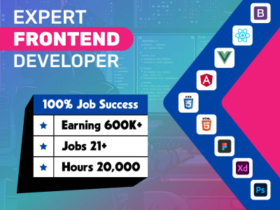 Front-end Development | React.js | Angular | JavaScript | HTML | CSS | Upwork