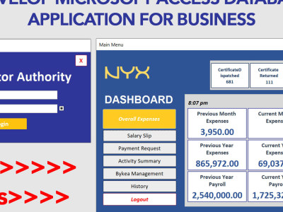 Ms access invoice, Billing, client database | Upwork