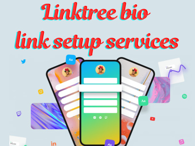 Linktree bio link for instagram setup | Upwork