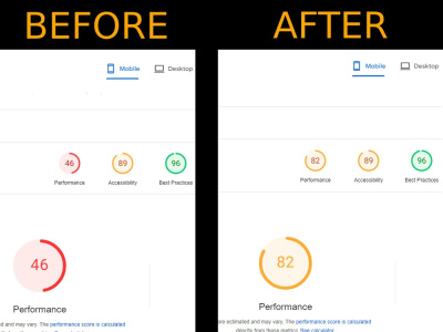 WordPress Website Speed Report and 'Round One' Improvement | Upwork