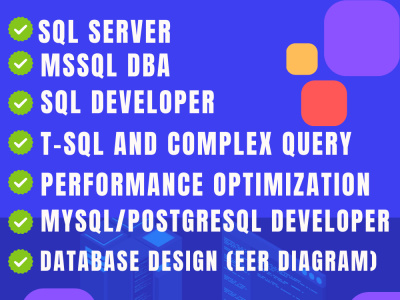 Administration, Maintain, Monitor SQL Server databases developer | Upwork