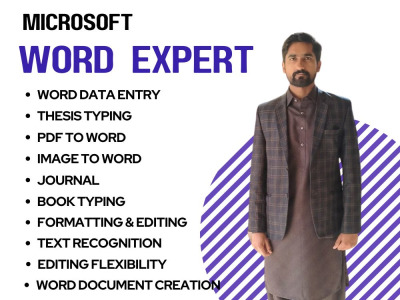 As a Word Expert, I’ll format your Word documents to meet your needs ...