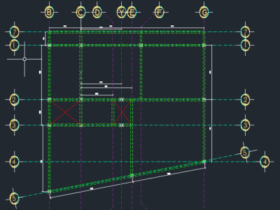 A structural plan (columns, beams, foundations, others). | Upwork