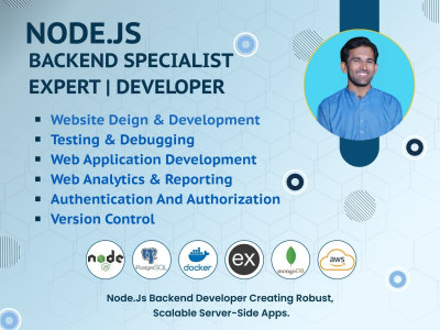 WebApp using Node | Node.js | Node.js Developer | Node developer|Node React | Upwork
