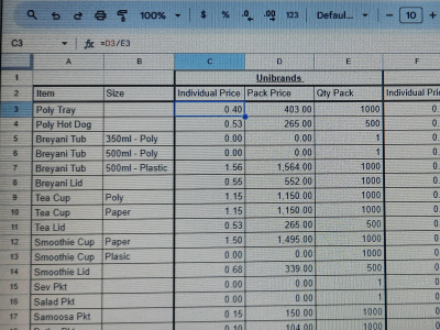 A user friendly spreadsheet tailored to your needs | Upwork