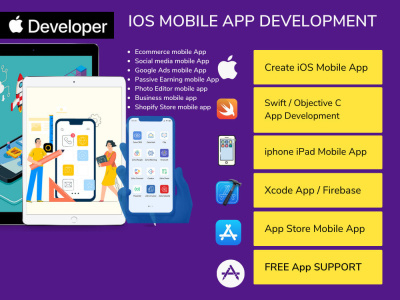 Apple ios iphone ipad mobile app development in xcode swift | objective c | Upwork