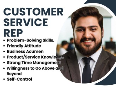 A Customer Service Rep With Best Customer Relation and Satisfaction ...