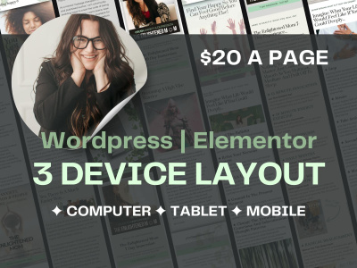 A perfectly aligned layout for computer, tablet and mobile devices | Upwork