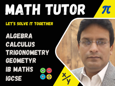 Math Tutor || 8+ years of Experience || Algebra || Calculus ...