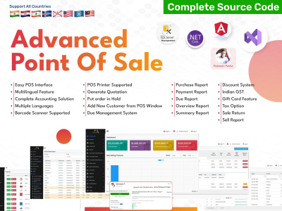 Multi-Branch POS System | .NET Core & Angular | Web App + Source Code | Upwork