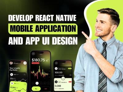 A develop react native mobile application and app ui design | Upwork
