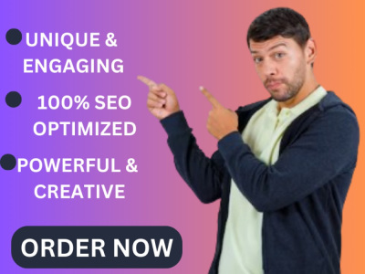 A Unique & Impressive Quality Article/Blog/Content - Articles & Blog ...