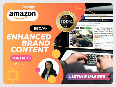 Amazon ebc graphics, a plus listing images designed | Upwork