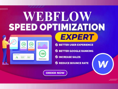 Webflow Speed Optimization | Webflow Expert | Webflow SEO | Upwork