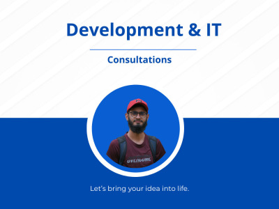 Book a Development & IT Consultation with Talha T. | Upwork