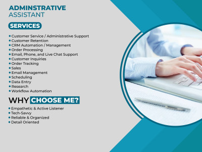 Reliable Administrative Assistant and Customer service Representative ...