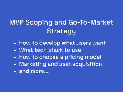 SaaS MVP Project Proposal | MVP Roadmap Discovery Plan | AI Nextjs Next.js | Upwork