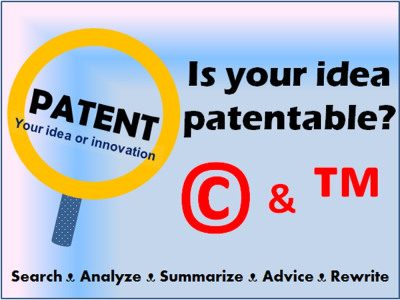 Patent analysis, claim/drawing analysis and advice | Upwork