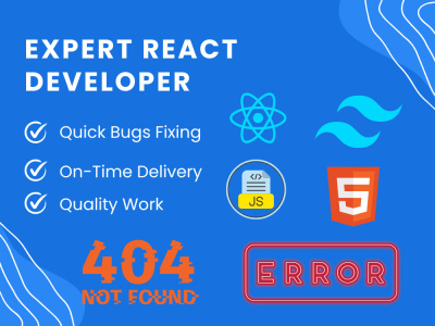 Fix error in react, javascript, react js, react route | Upwork
