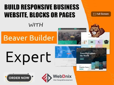 To fix or design a responsive business website using beaver builder | Upwork
