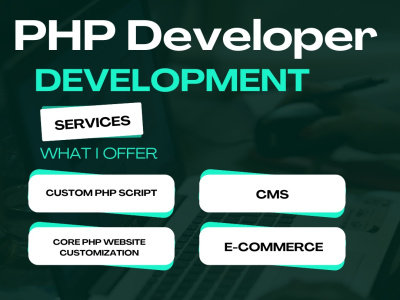 Expert PHP Services for CMS, E-Commerce, and Custom PHP Projects | Upwork
