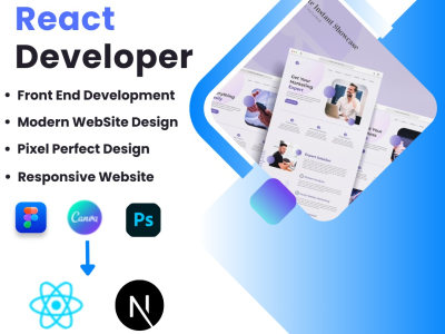 React JS | React Developer | Front End Developer | Next js | Redux | Upwork