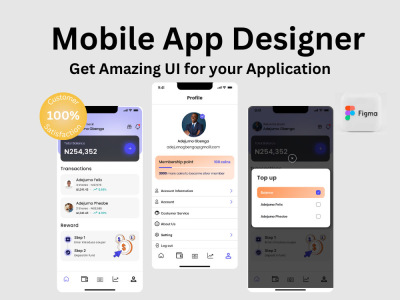 A unique UI UX Design for your Application | Upwork