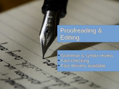 Thorough proofreading and error correction for your documents | Upwork
