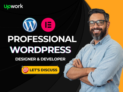 Modern and mobile friendly WordPress website design | Upwork