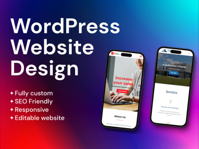 Custom & Responsive WordPress Website | Elementor Design | Upwork