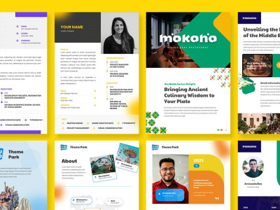 A professional and visually appealing one-pager design | Upwork