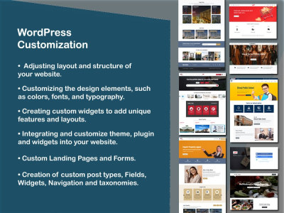 A WordPress Customization | Redesign full Website, Add Aditional Features . | Upwork