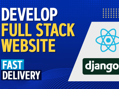 Complete website with django and react | Upwork