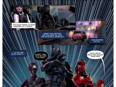 An Amazing Comic Art Page | Upwork