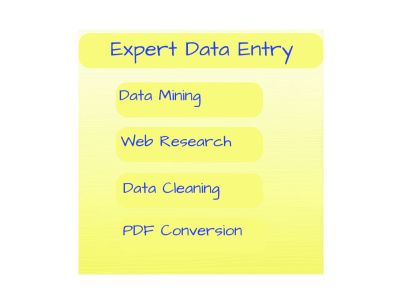 Quality data entry operator services | Upwork
