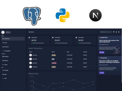 Fully customized web applications with live data streaming | Upwork