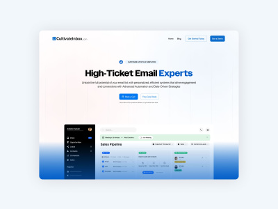 Conversion-Focused SaaS UI/UX Design and High-Converting Landing Pages | Upwork