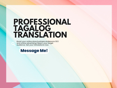Professional Tagalog Translation ~ - Any Document translation! | Upwork