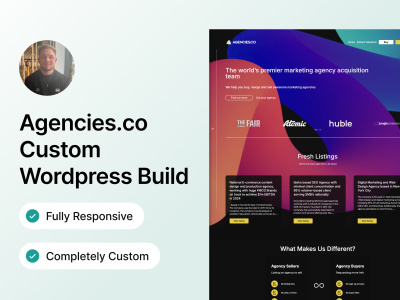A custom, professionally developed WordPress site | Upwork