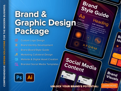 A Customized, Branded Graphic Design Package | Upwork