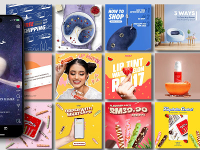 Visually Eye-Popping Social Media Posters, Banners, Stories & Ads | Upwork